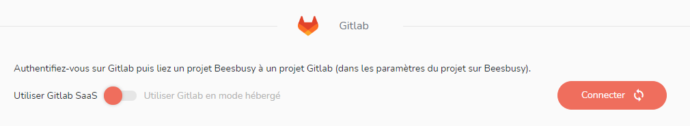 Le connecteur Gitlab -Beesbusy