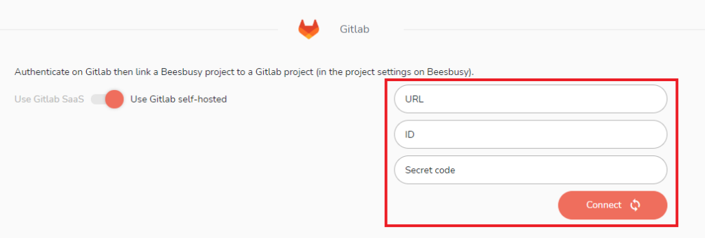 The Gitlab connector -Beesbusy